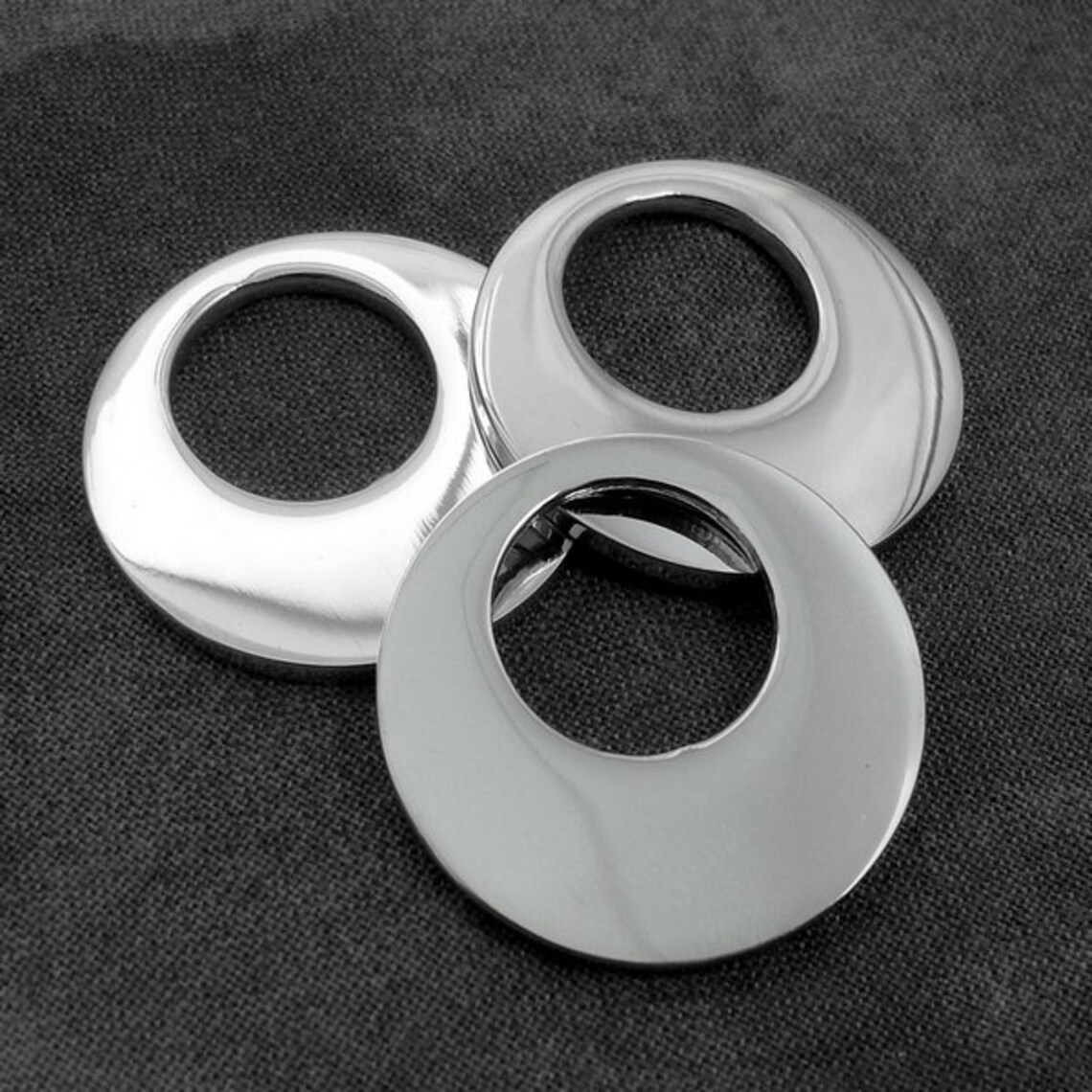 3 X A-grade 28mm Stainless Steel Off-set Blank Washer Donut - Etsy