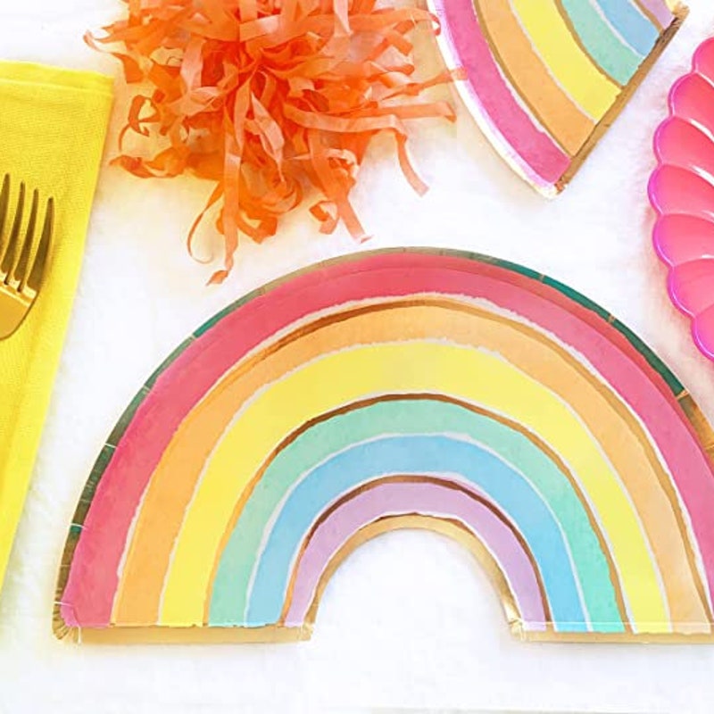 Rainbow Party Decor - Etsy