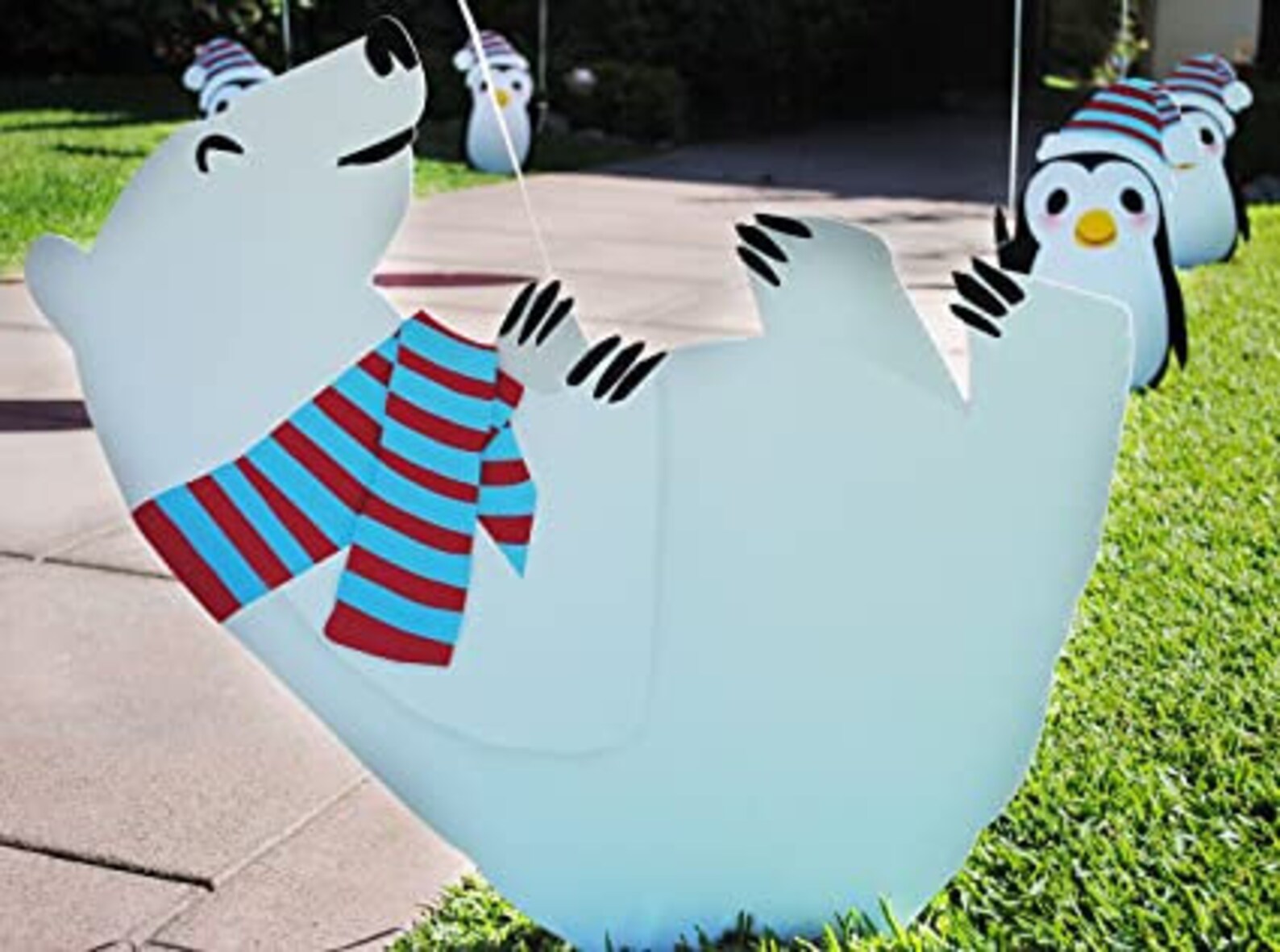 Polar Bear Standee Winter Onederland Wonderland Cutout Party Decoration ...