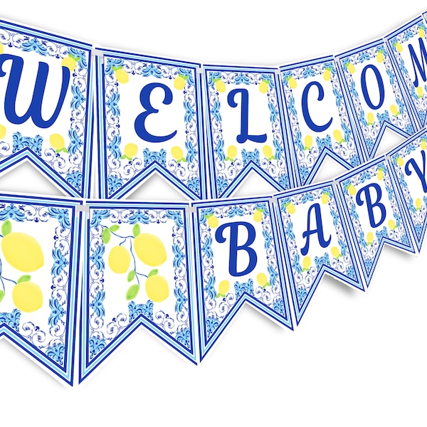 Lemon Baby Shower Decorations - Etsy