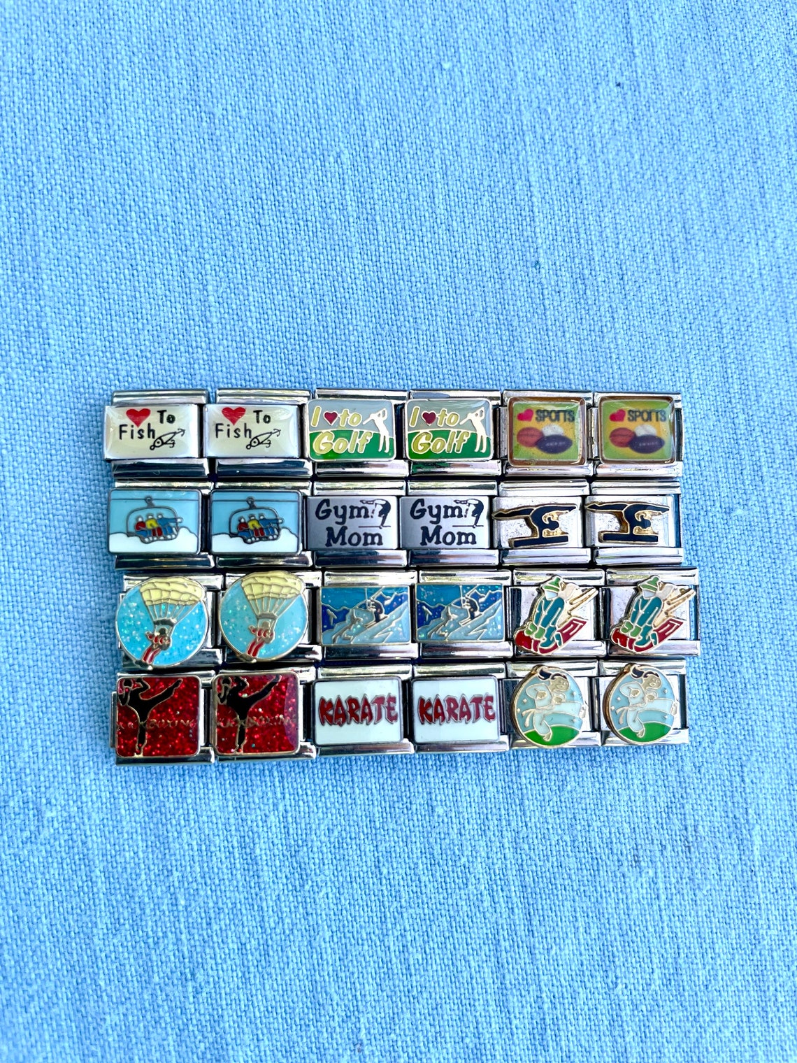Italian Charms Are Back! Quality Designs From Vintage Assortment Sport ...
