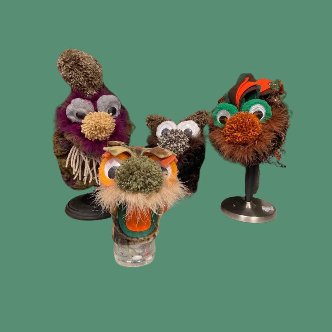 Signature Storyteller Puppet – Upcycled Scarf Puppet | Eco-friendly ...