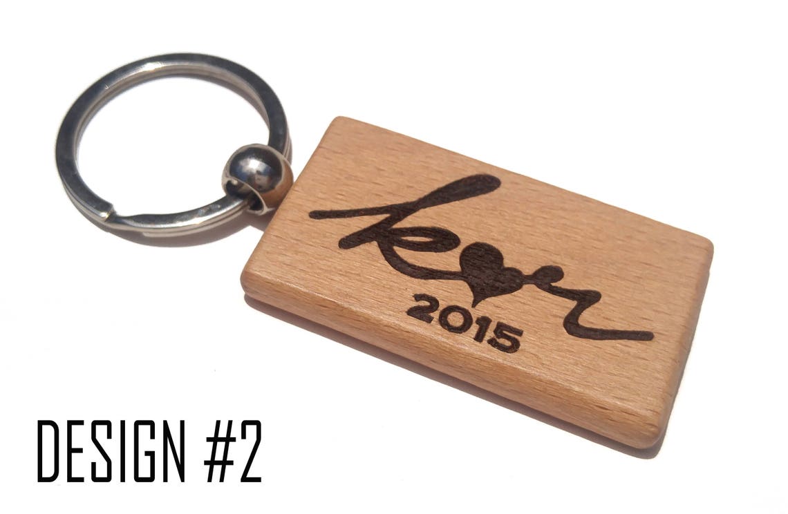 Personalized Keychain - Laser Engraved - Etsy