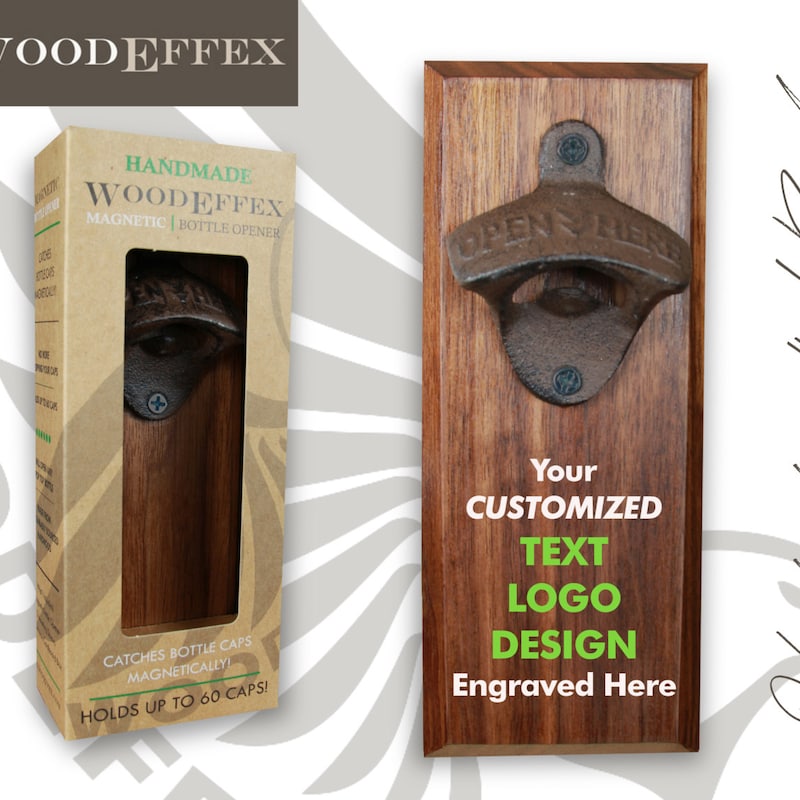 Wooden Bottle Opener Sign - Etsy