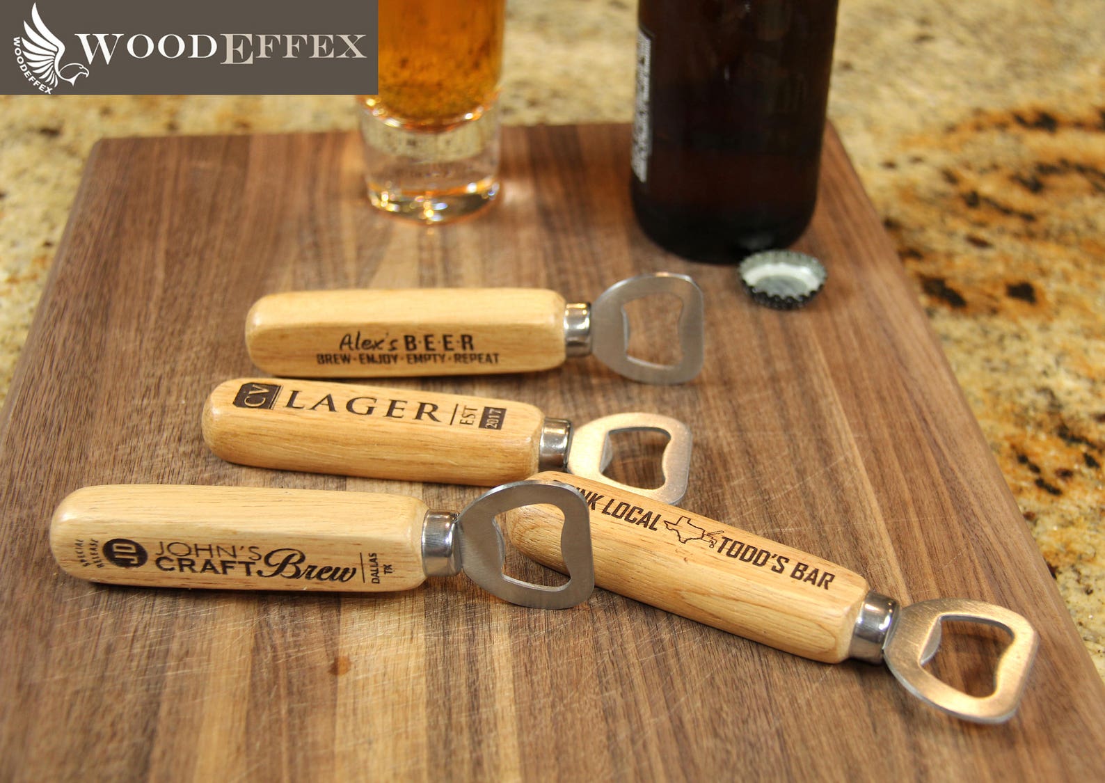 Personalized Beer Bottle Opener - Custom Designed - Etsy