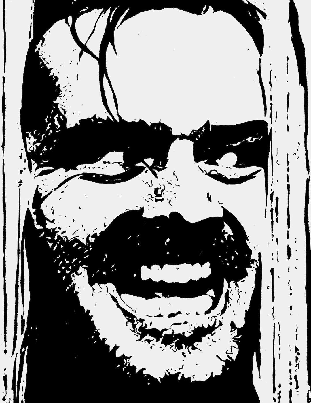 Jack, the Shining Print - Etsy