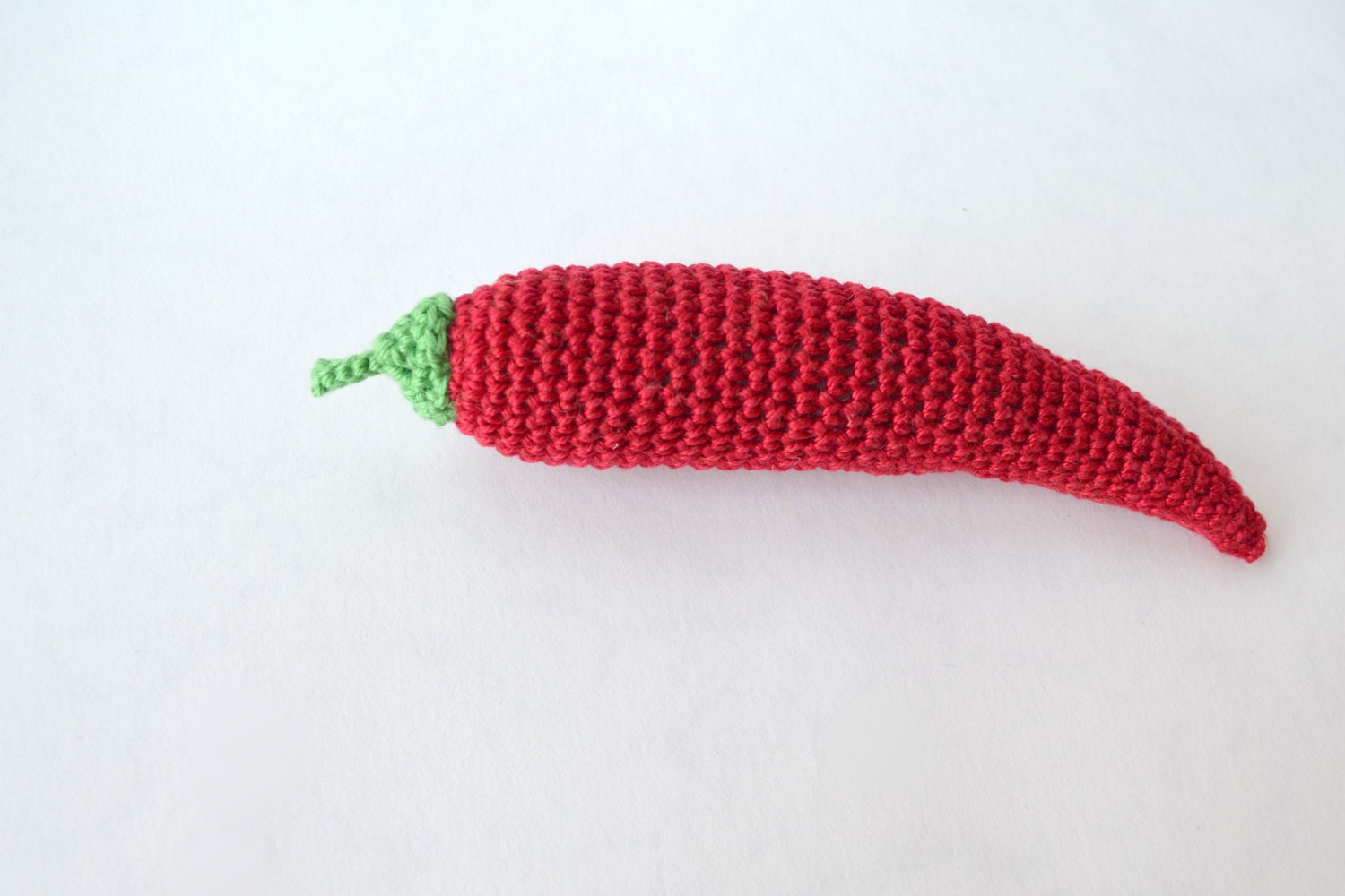 Crochet Chilli, Crochet Vegetables, Play Food, Baby Toy, Kitchen Decor ...