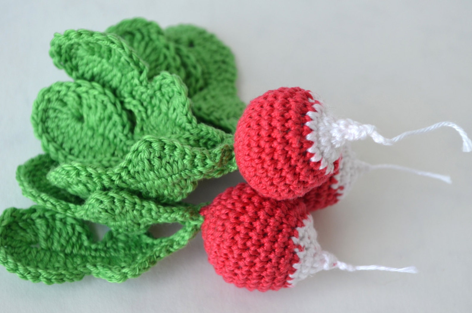 Crochet Radishes Crochet Vegetables Play Food Soft Toys - Etsy