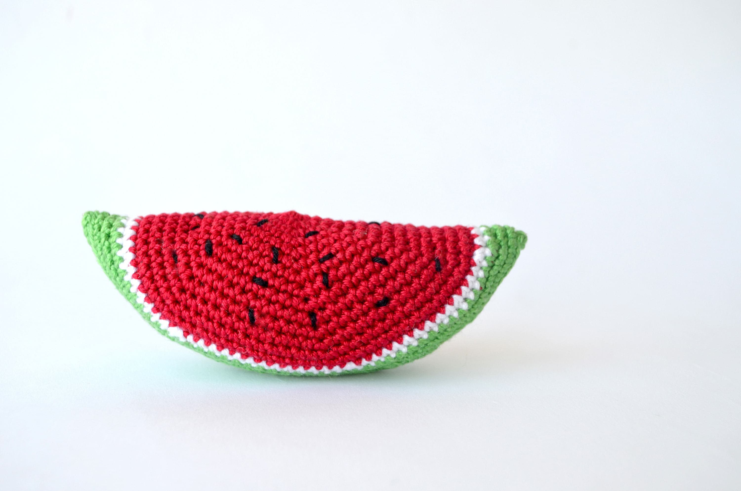 Watermelon Slice Crochet, Crochet Vegetables, Play Food Toy, Soft Toys ...