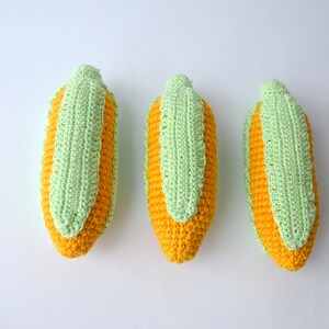 Knit Corn, Crochet Vegetables, Play Food, Soft Toys, Handmade Toys, Eco ...