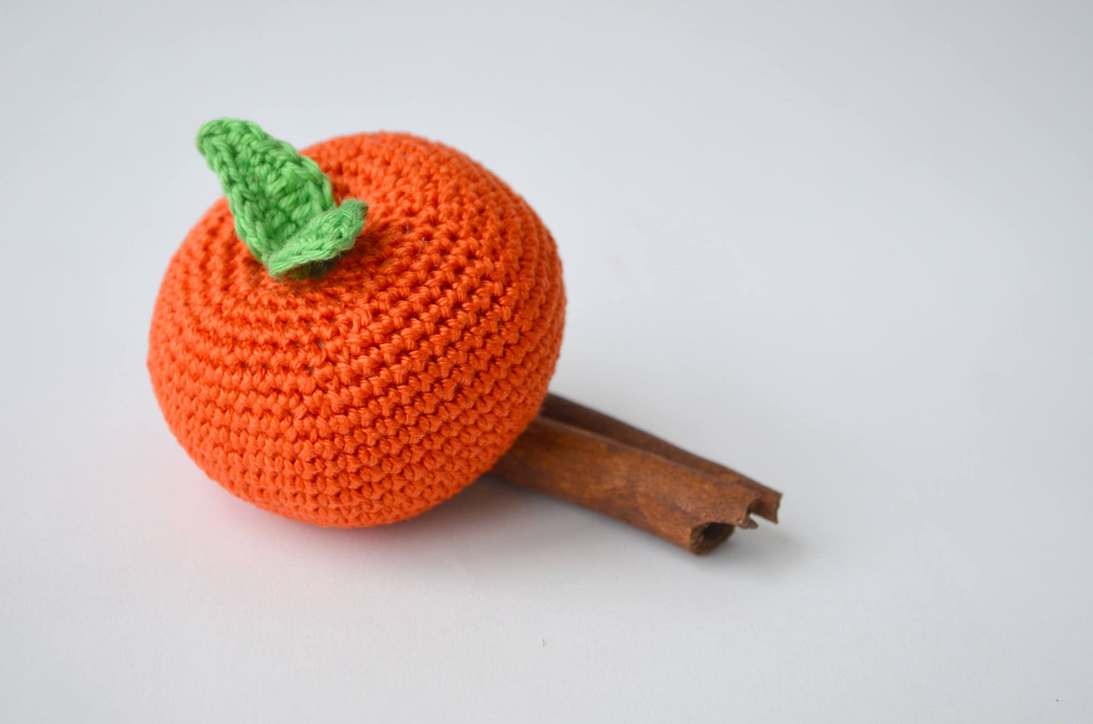 Crochet Mandarin, Crochet Fruit, Kitchen Decoration, Knitted Mandarin ...