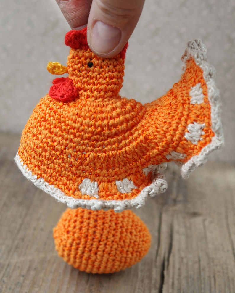 Easter gift Crochet Easter chicken Chicken egg warmers Play | Etsy