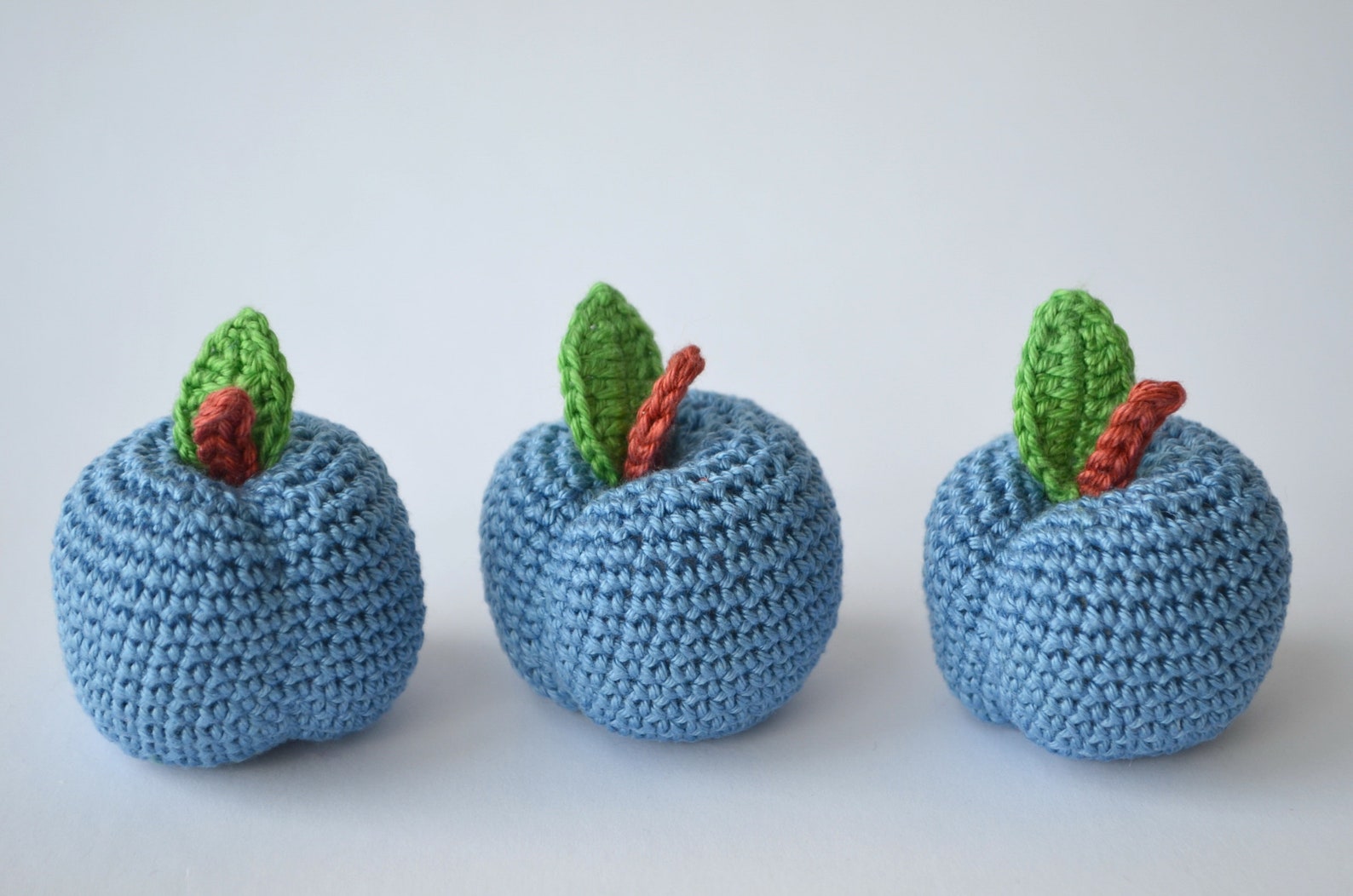 Crochet Plums Crochet Berries Play Food Soft Toys Handmade - Etsy
