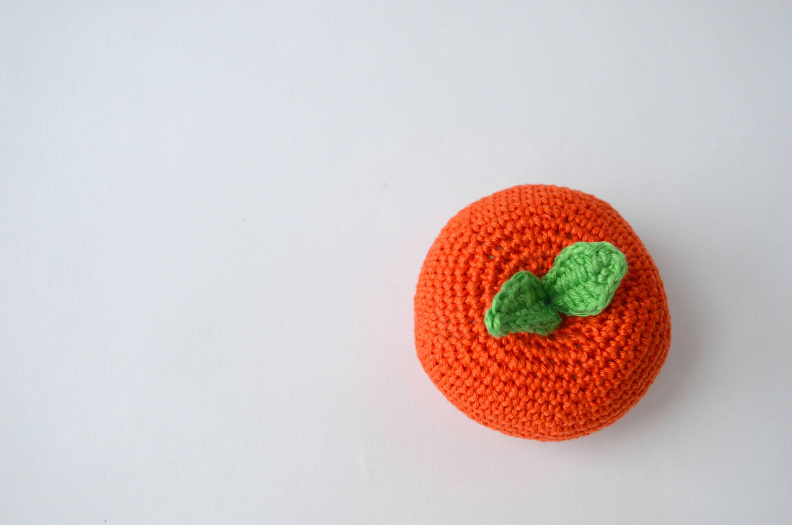 Crochet Mandarin, Crochet Fruit, Kitchen Decoration, Knitted Mandarin ...