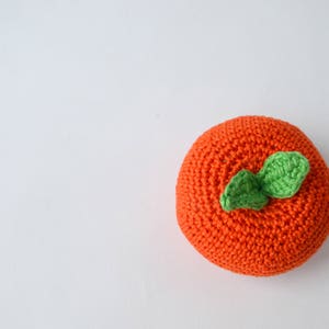 Crochet Mandarin, Crochet Fruit, Kitchen Decoration, Knitted Mandarin ...