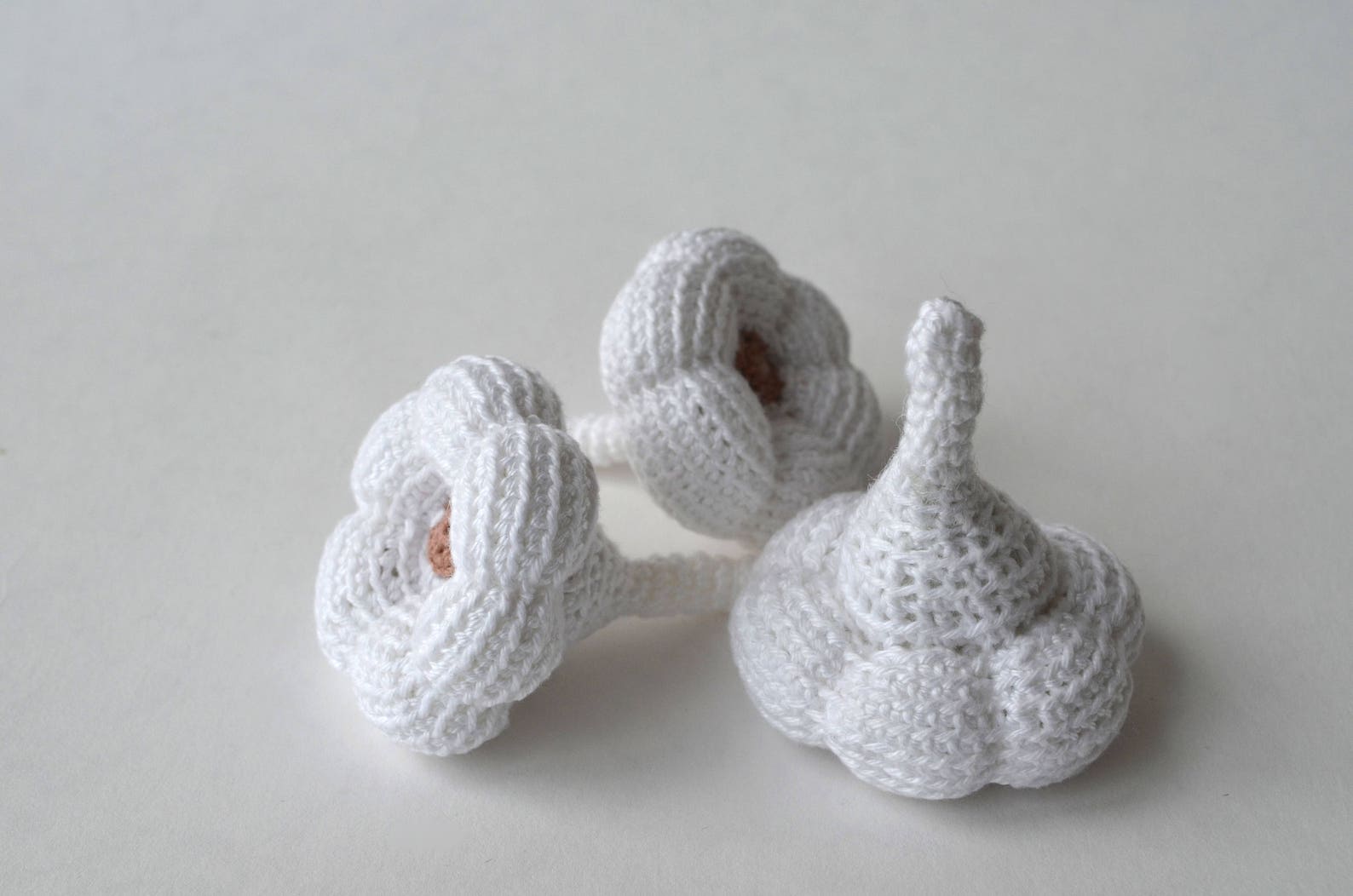 Crochet Garlic Crochet Vegetables Play Food Soft Toys - Etsy