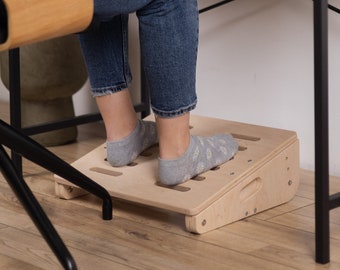 Adjustable Ergonomic Under Desk Foot Rest Office Gifts - Etsy