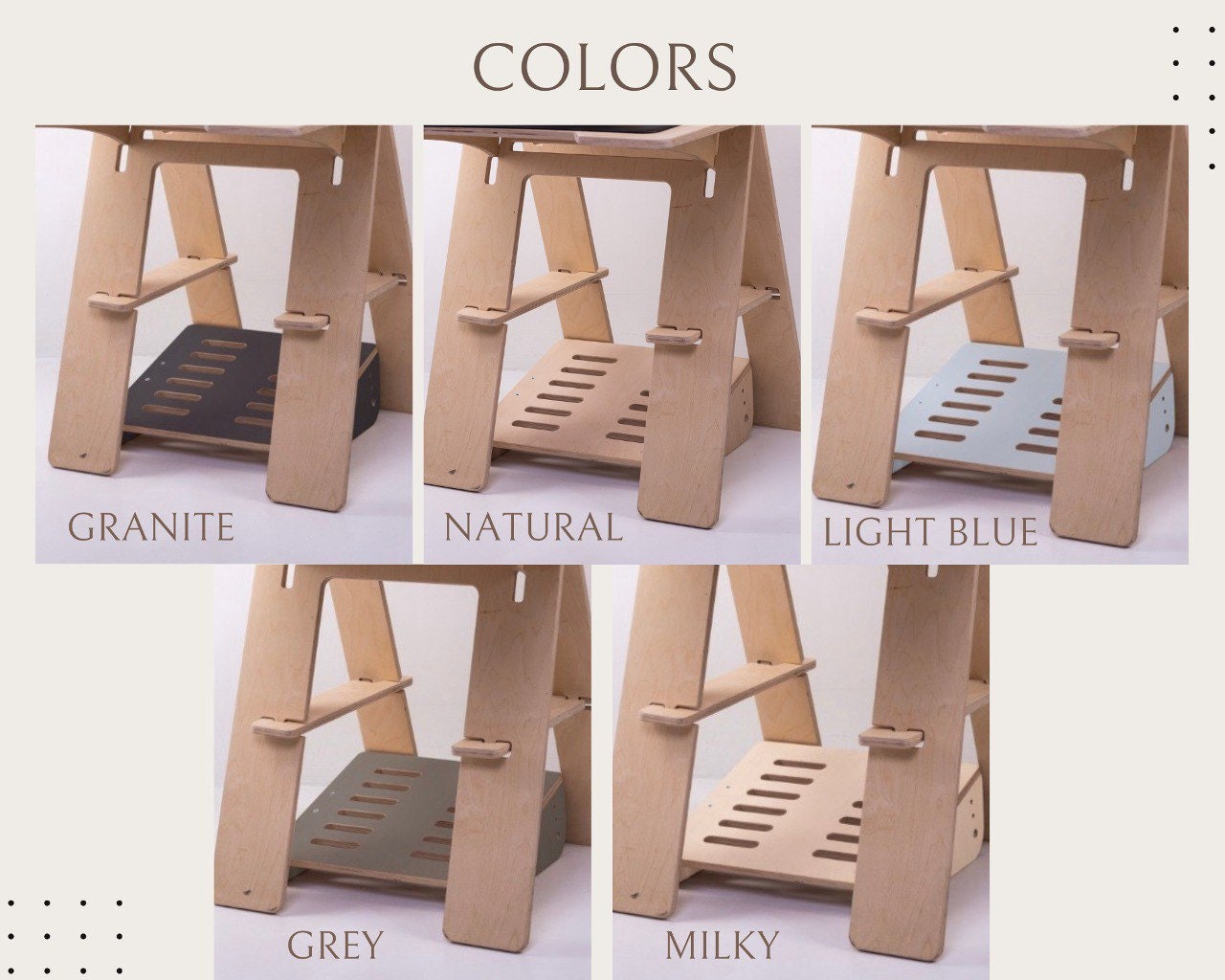 Footrest Wooden Footstool High Quality Adjustable Foot Rest Under Desk ...