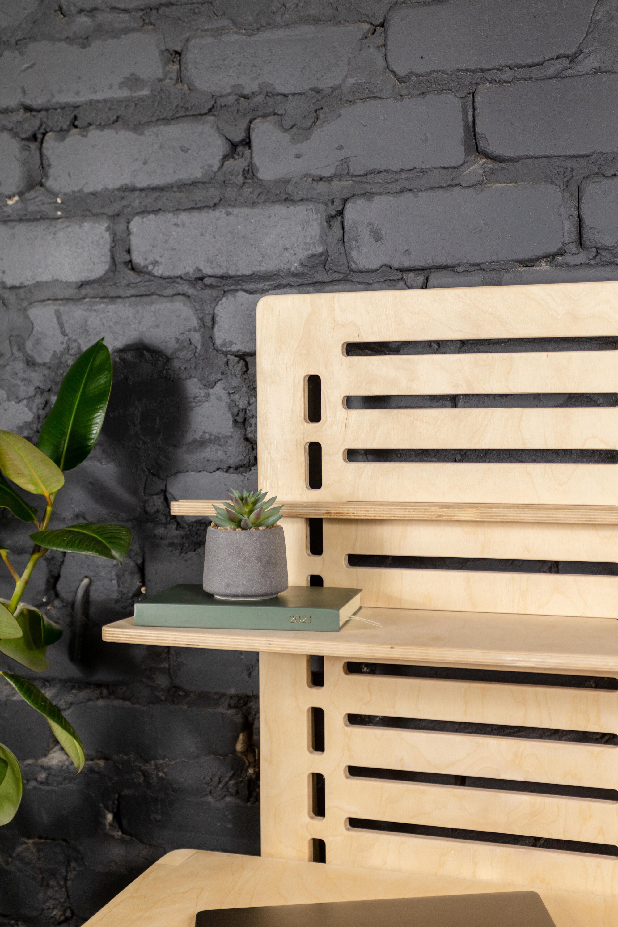 Computer Desk Wall Hanging Wooden Murphy Desk Adjust Custom Floating ...