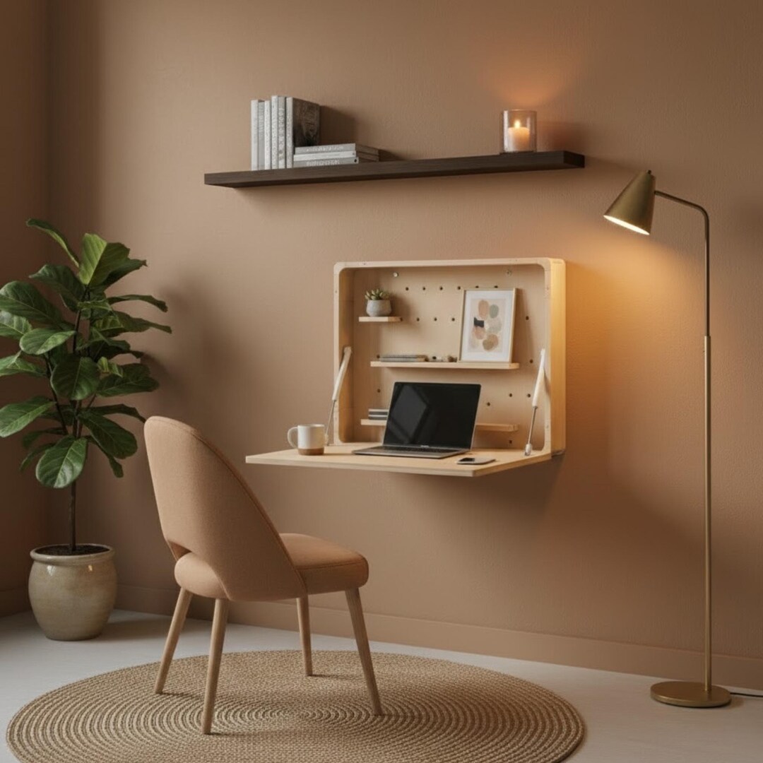 Wall Mounted Murphy Desk