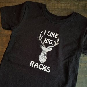 I Like Big Racks Camo Buck Head Hunting Country Antlers | Etsy