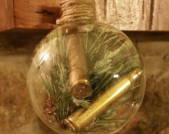 Metal Snowflake Bullet Ornament, Shotgun Shell Ornament, Bullet ...