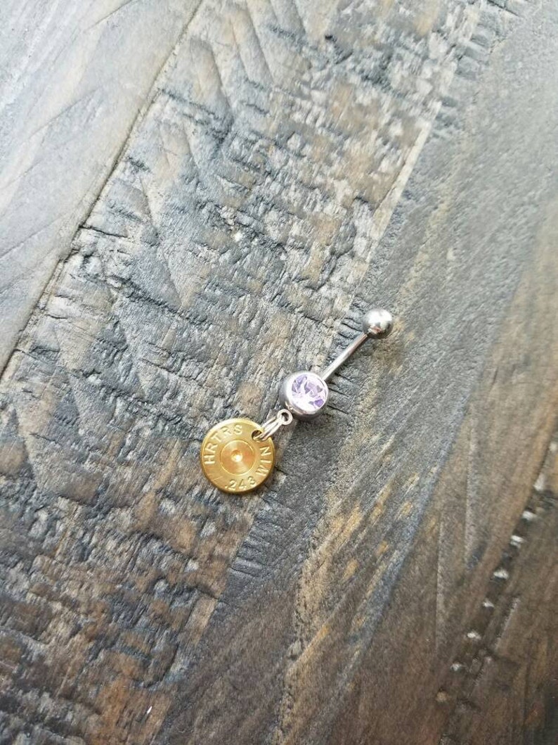 Handmade Bullet Naval Belly Button Ring for the Country - Etsy