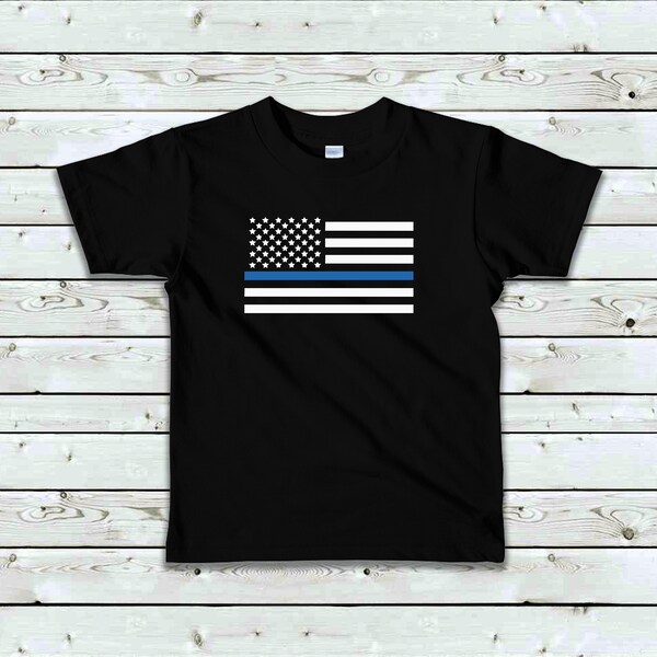 Blue Line Shirts - Etsy