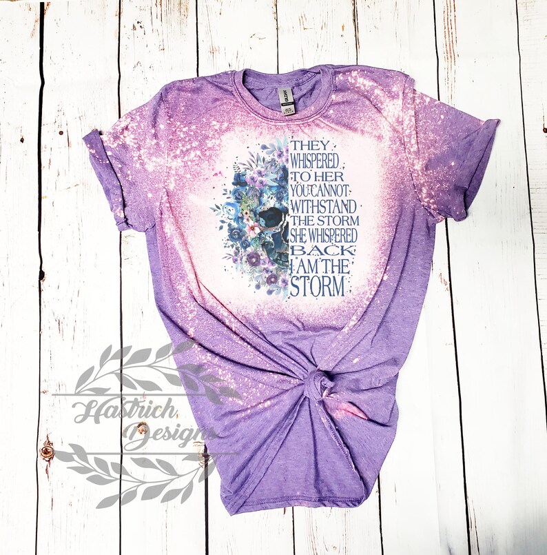 I Am the Storm Shirt Tee I Am the Storm Bleach Tee - Etsy