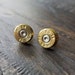 Handmade Bullet Post Earrings, Bullet Stud Earrings, Bullet Earrings ...