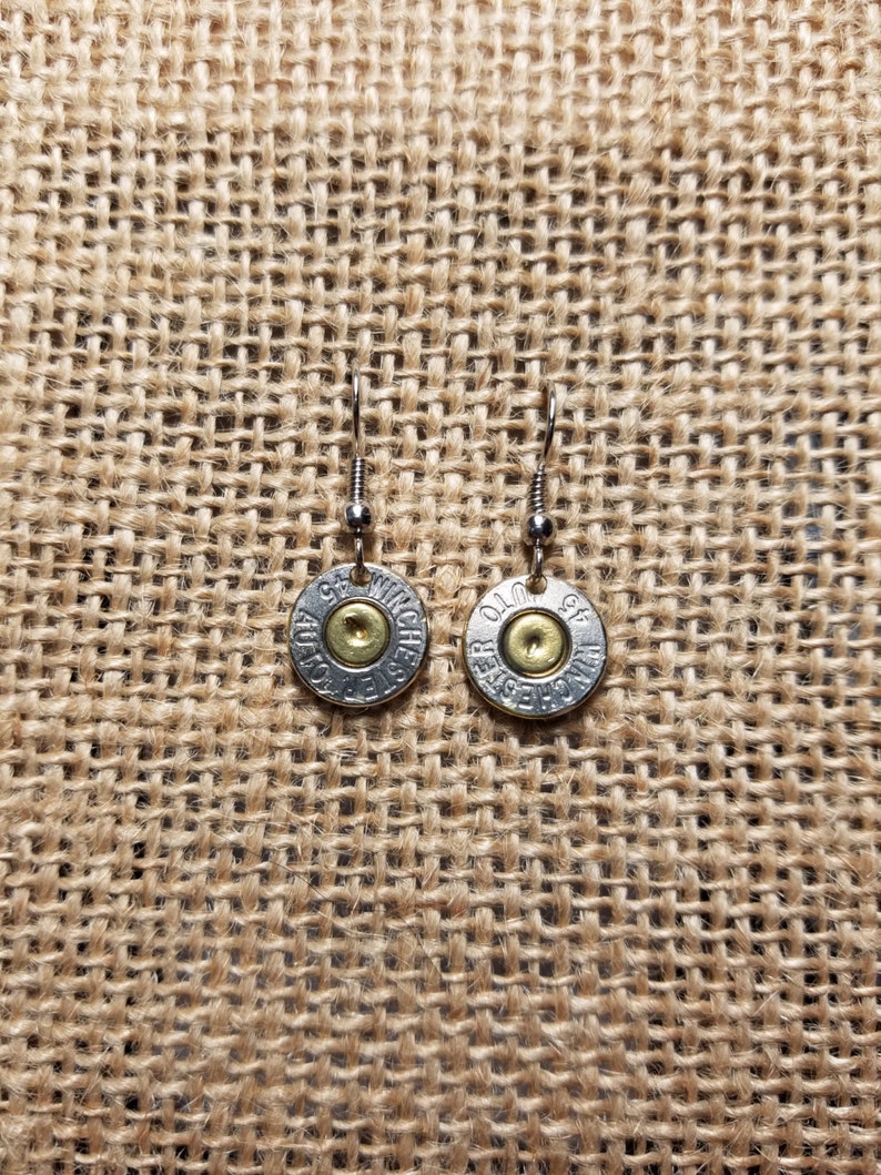 Handmade Hanging Dangle Bullet Earrings Dangle Earrings 223 - Etsy