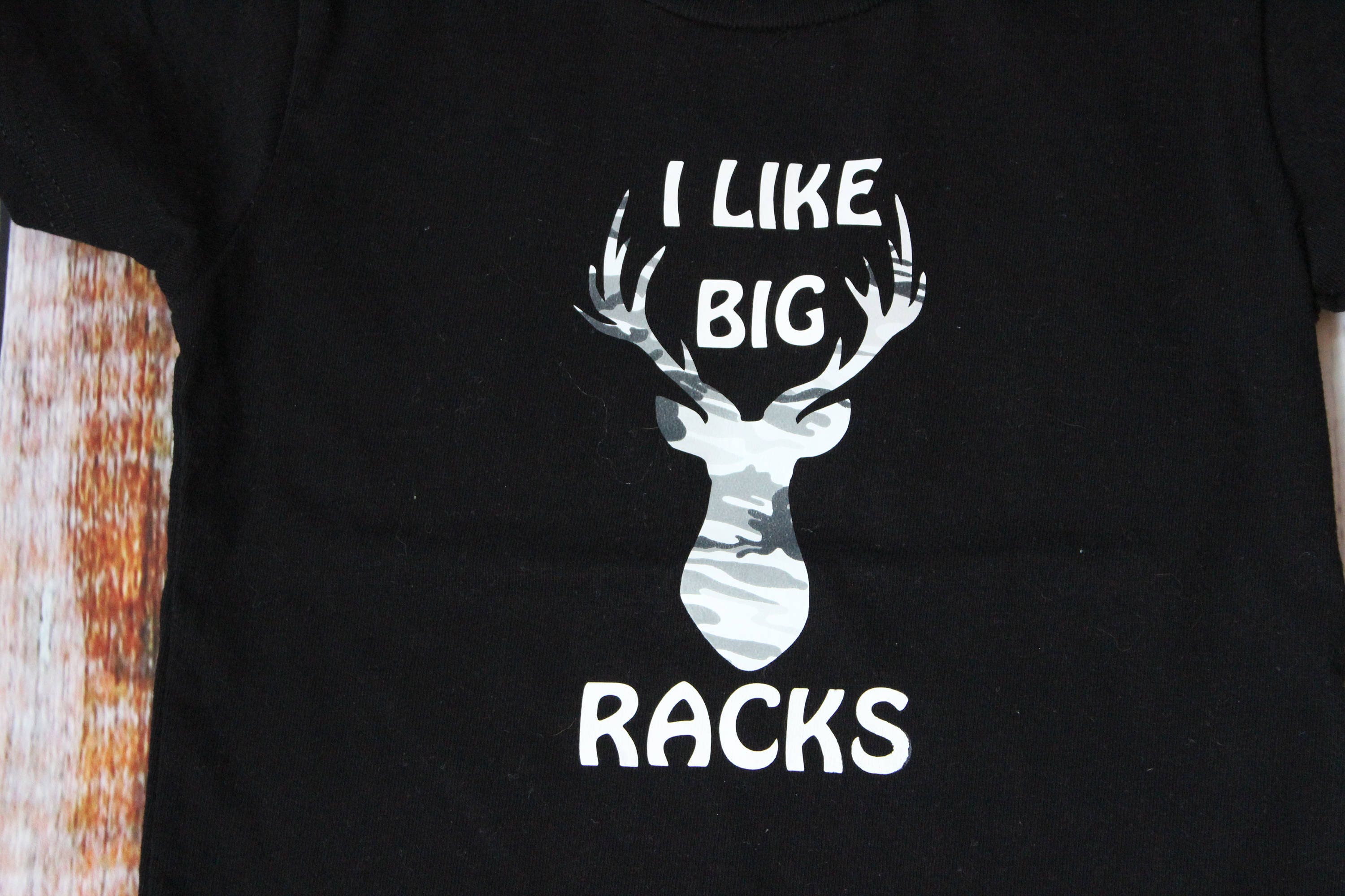 I Like Big Racks Camo Buck Head Hunting Country Antlers | Etsy
