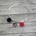 Thin Red Line Flag Bracelet Thin Red Line Bracelet Thin Red - Etsy