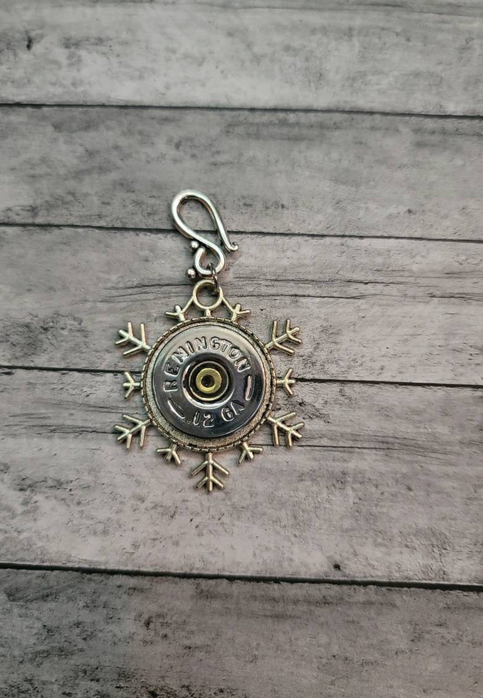 Metal Snowflake Bullet Ornament Shotgun Shell Ornament - Etsy