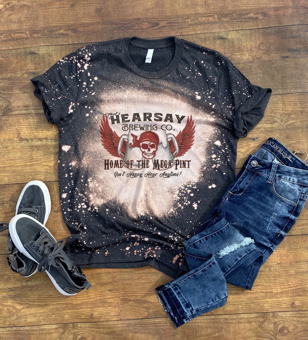 Hearsay Brewing Co. Home of the Mega Pint Shirt Tee, Hearsay Brewing Co ...