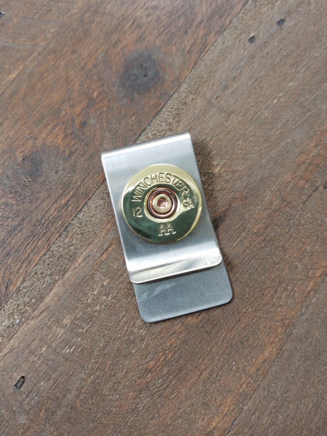 Stainless Steel Bullet Money Clip Shotgun Money Clip | Etsy