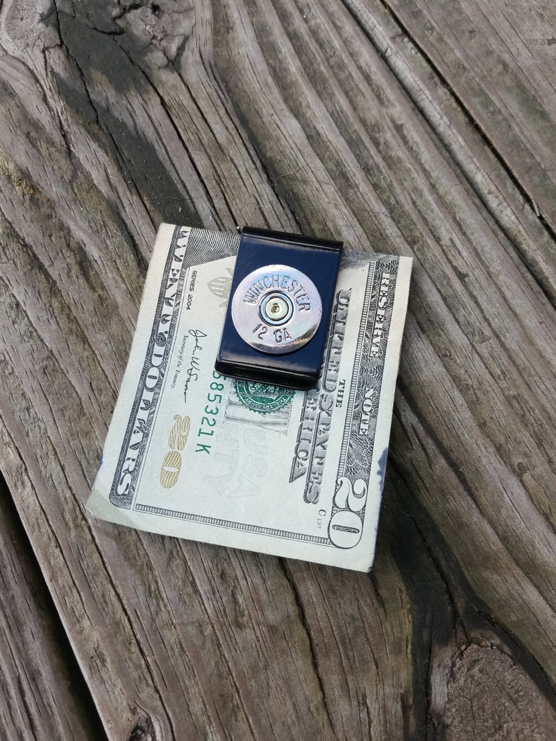 Black Stainless Steel Bullet Money Clip Shotgun Money Clip, Men's ...