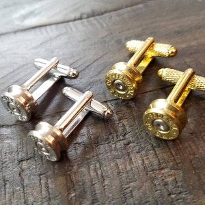 Handmade Spent Bullet Cuff Links Bullet Cufflinks Gold Men's Accessories, Gifts for Him - Etsy