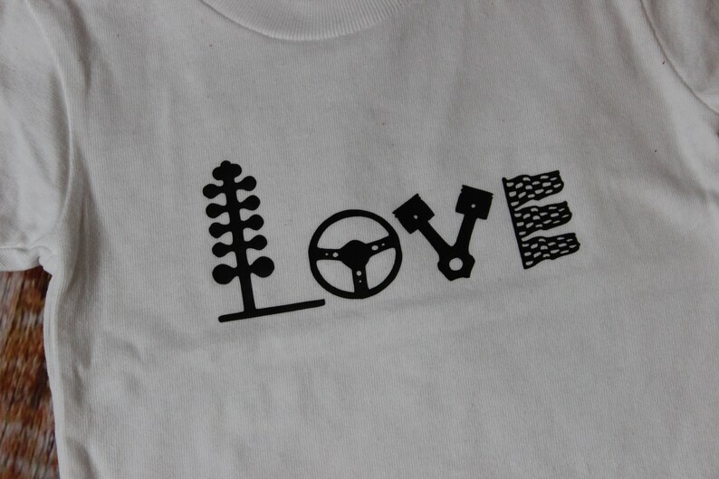 LOVE Drag Racing Toddler Tee Kid's Tee T-Shirt Drag Racing | Etsy