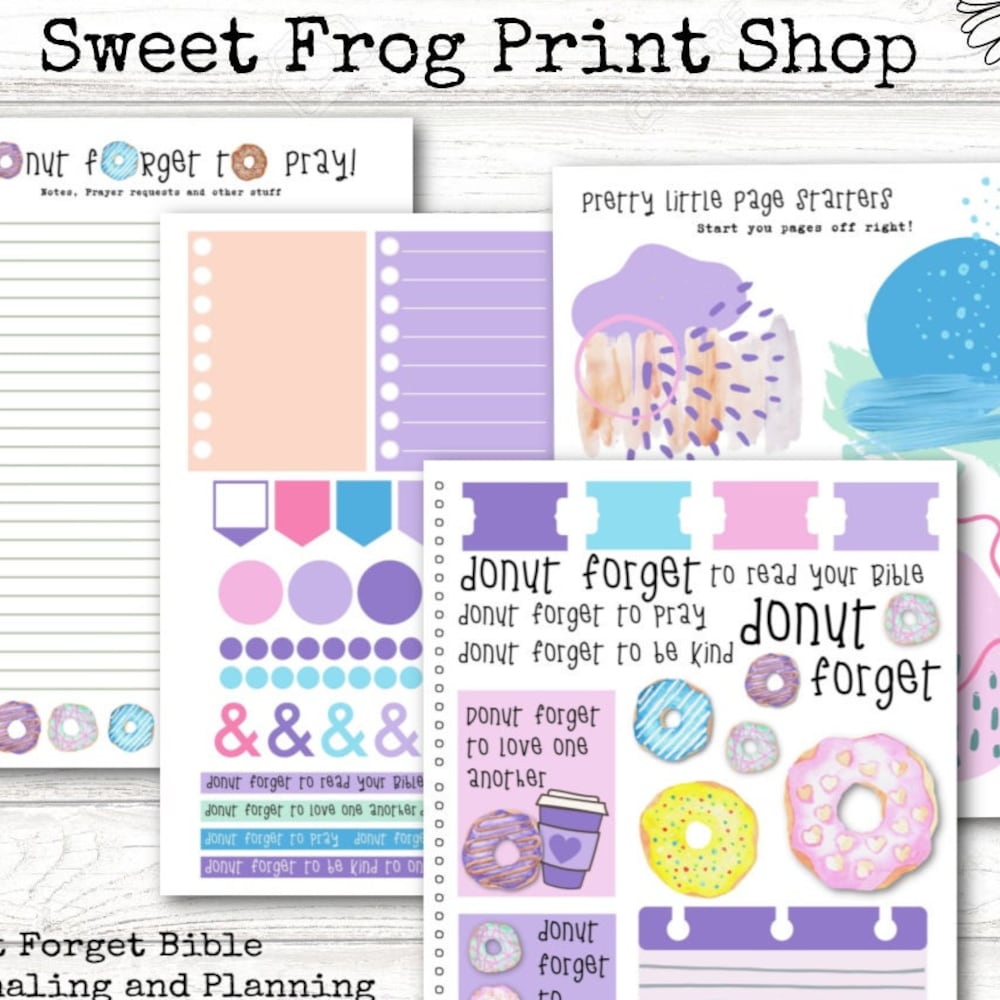 SweetFrogPrintShop - Etsy