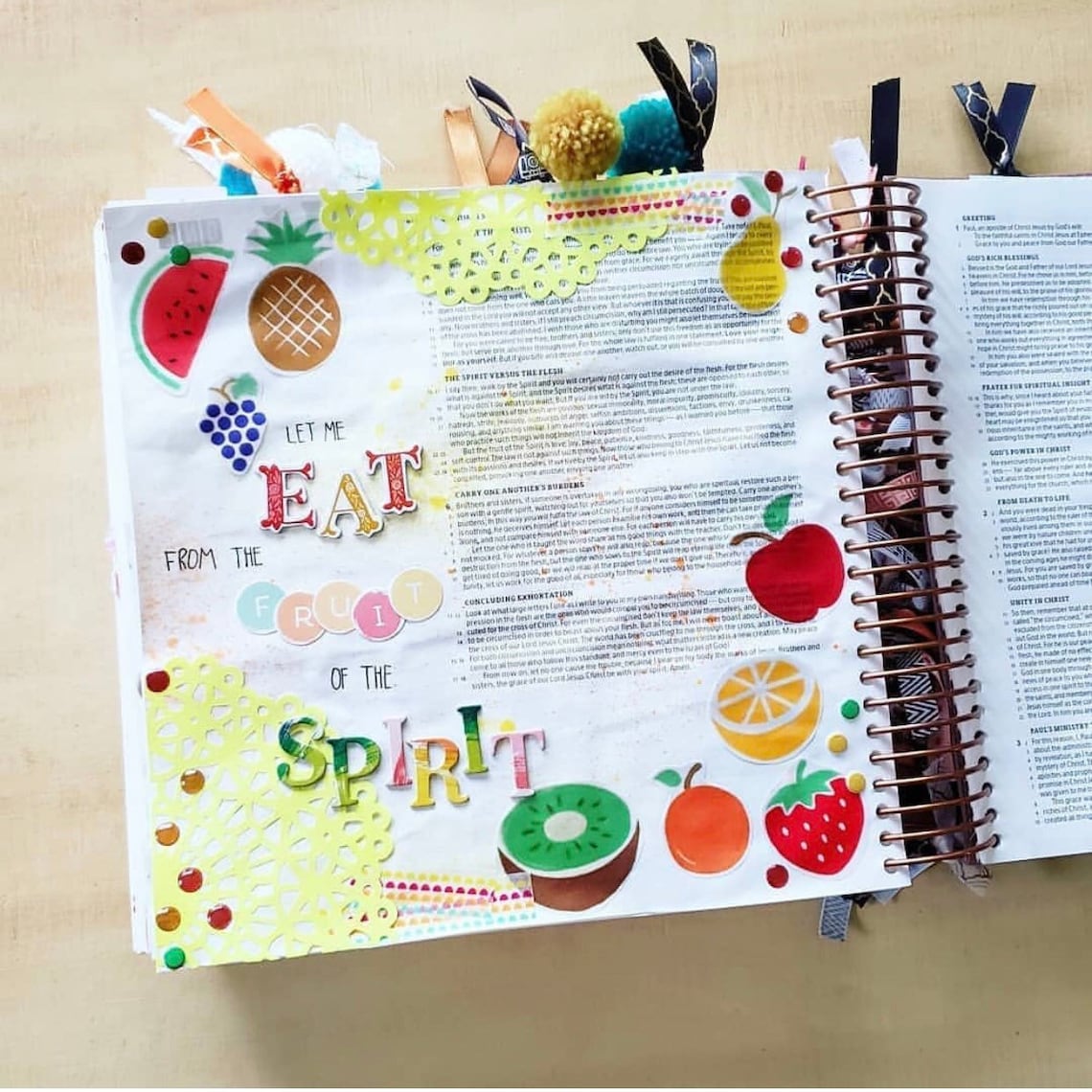 Fruit of the Spirit Bible Journaling Instant Download - Etsy