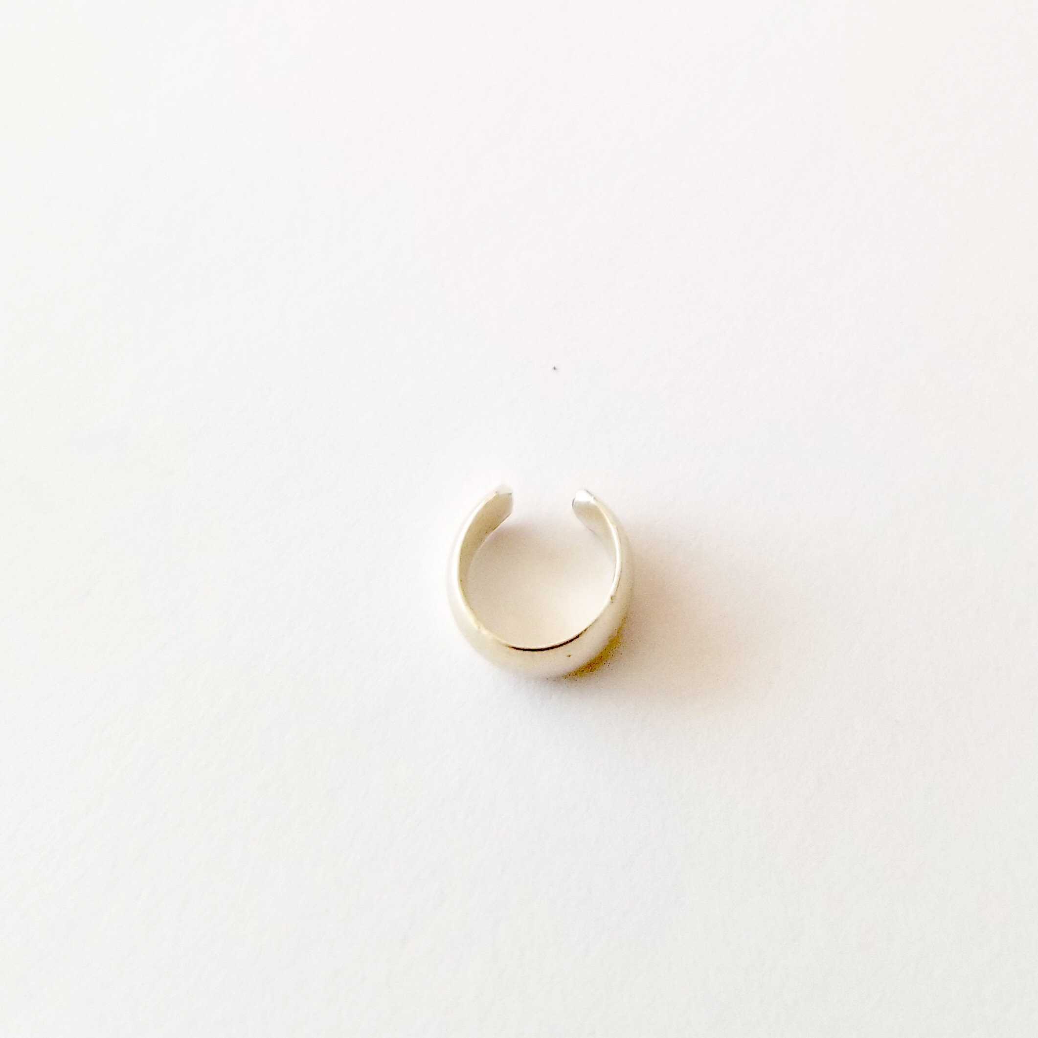 Beveled Smooth Helix Cuff 925 Sterling Silver Ear Cuff | Etsy