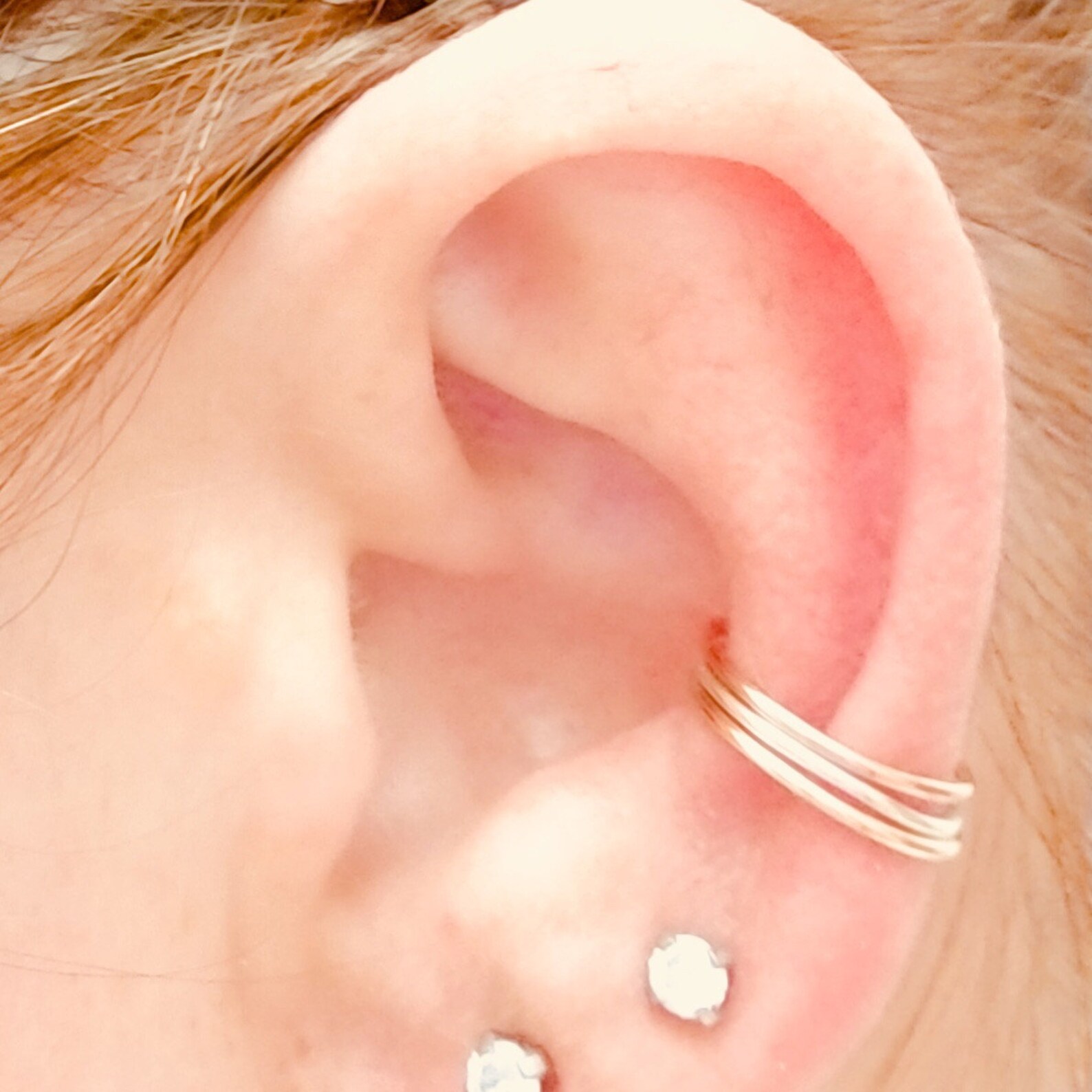 SET MIX and MATCH Simple Conch Ear Cuff Ear Hoop Gift | Etsy