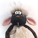 Handmade Sheep, Handcrafted Sheep Doll, Heirloom Handmade Doll, Textile ...