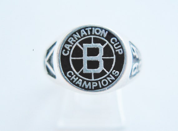 Carnation Cup Champions B Man's Ring Hockey 1997 1998 | Etsy