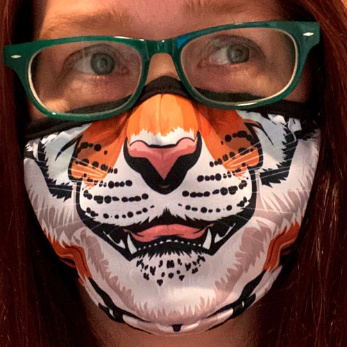 Great White Face Mask - Etsy