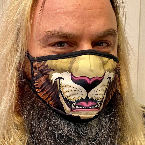 Lion Mask - Etsy