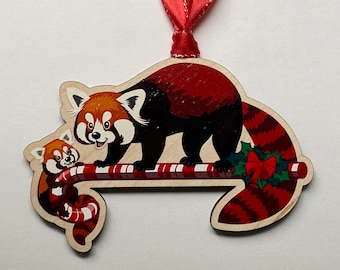 Red Panda Calendar | Etsy