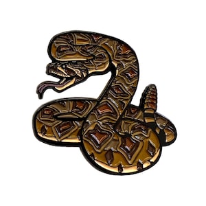 Rattlesnake Pin (north America Series) - Etsy