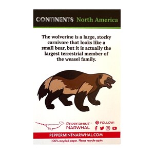 Wolverine Pin (north America Series) - Etsy